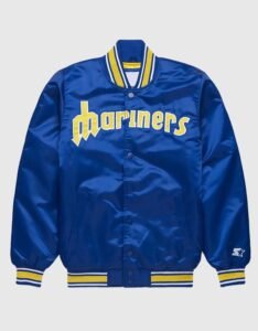 Seattle Mariners Classic Royal Satin Jacket